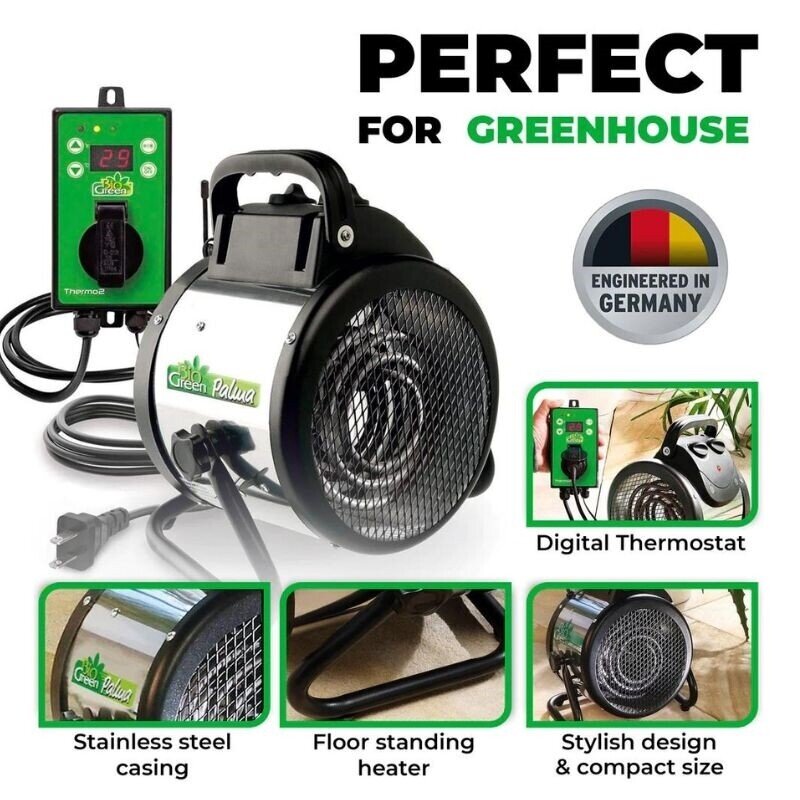 Palma Greenhouse Heater 110v - Gothic Arch Greenhouses|Gothic Arch ...